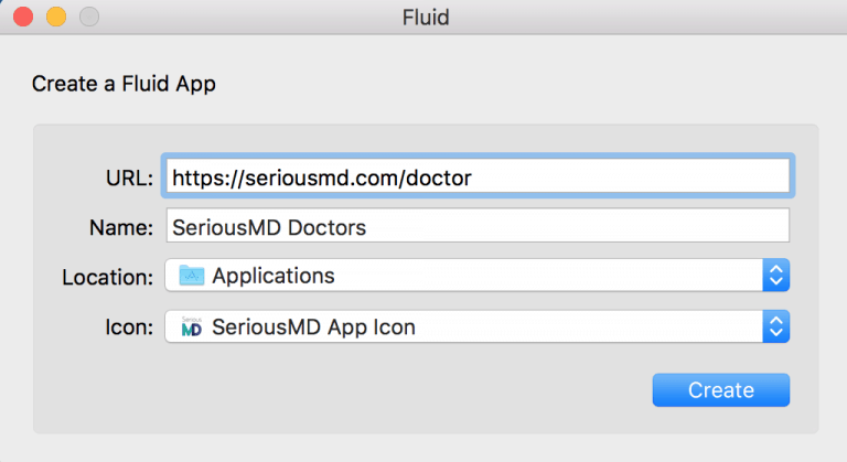Creating a Shortcut for SeriousMD on your Mac – SeriousMD Blog