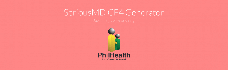 Philhealth CF4 Form Generator – SeriousMD Blog